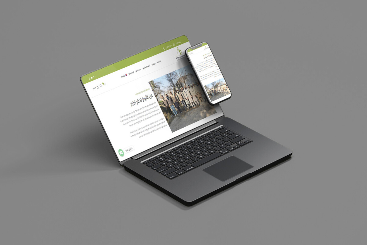 Abrar Wells Website - Brilliant Art